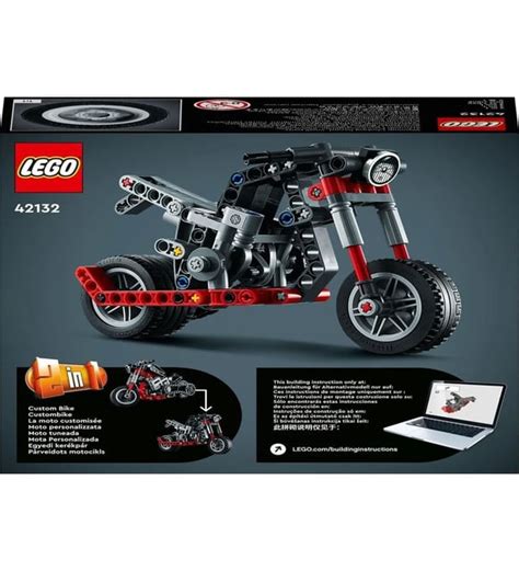 Lego ® Technic Motosiklet 42132 7 Yaş Ve Üzeri Çocuklar İçin