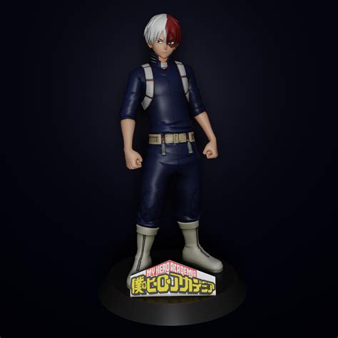 Shoto Todoroki 3d Model By Moogar