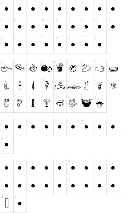 Bon Applet Symbol Font Free Download Fonts4