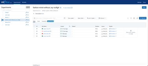 Training Fashion MNIST Model In DKubeX DKubeX User Guide