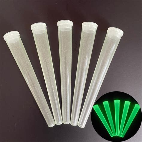 5 Counts Glowing Doob Tubes Pre Rolled Cones Joint Blunt Cigarette