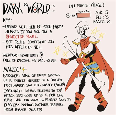 Deltarune Papyrus Darkworld Papyrus And Sans Had Way Too Much Fun