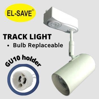 EL SAVE Track Light T90 GU10 Holder Track Spot Light LED Track Light