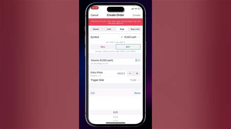 placing stop order on ctrader true forex funds youtube