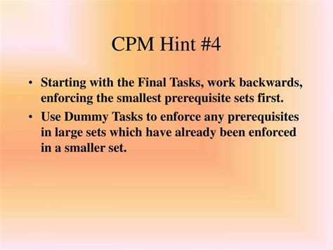 Pert Cpm Powerpoint Slides Learnpick India