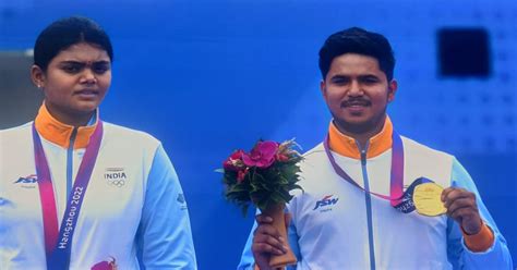 Asian Games ज्योति ओजस की जोड़ी ने तीरंदाजी में जीता गोल्‍ड 71 पदक