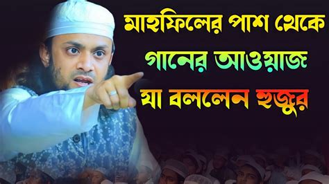 মাহফিলের পাশ থেকে গানের আওয়াজ যা বললেন হুজুরমাওলানা আব্দুল হাই