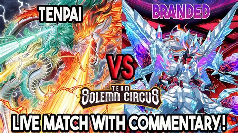 Tenpai Vs Branded Yu Gi Oh Locals Feature Match Live Duel YouTube