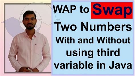 Program To Swap Two Numbers With And Without Using Third Variable In