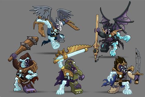Obraz Concept Art Chima Zombie Heroespng Lego Legends Of Chima