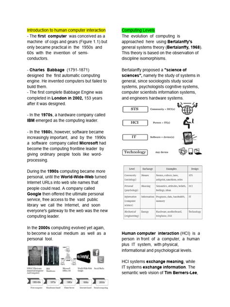 introduction to human computer interaction pdf computing human