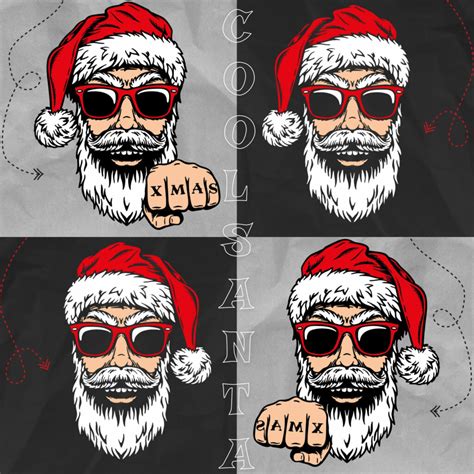 Naughty Santa Christmas T Shirt Design Masterbundles