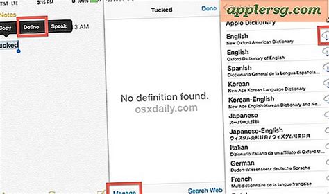 Forbedre Ios Definer Function Ved At Tilf Je En Ny Ordbog