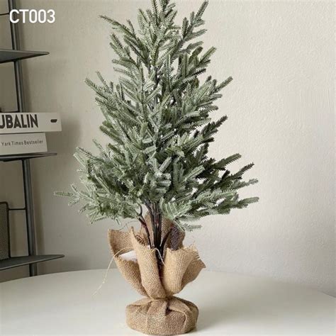 🎄christmas Tree🎄 ต้นคริสมาสขนาดวางบนโต๊ะหรือชั้น Detail ใบเสมือนจริง