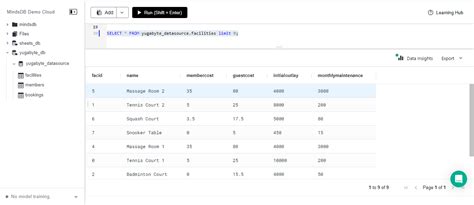 [Bug]: Failed to fetch table from yugabytedb · Issue #6070 · mindsdb/mindsdb · GitHub
