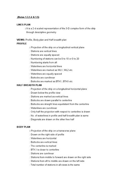 Lines Plan Pdf Applied And Interdisciplinary Physics Civil