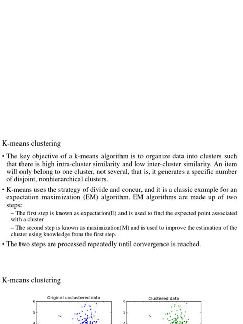 Kmean Merged Pdf Cluster Analysis Computer Programming