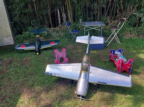 種類豊富な機体が空を飾りました！ ラジコン、uコン、飛ばせば青春