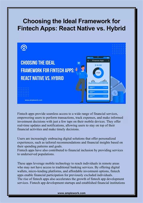 Choosing The Ideal Framework For Fintech Apps React Native Vs Hybrid