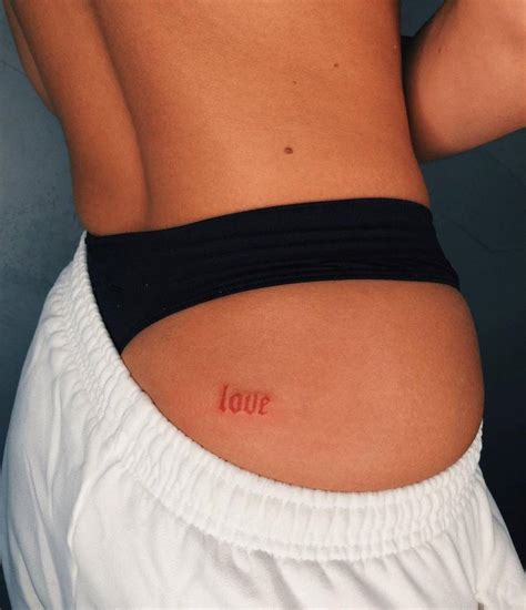Butt Cheek Tattoo Ideas Photos