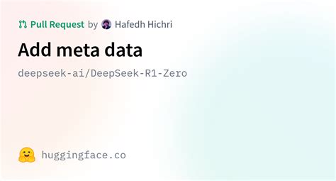 Deepseek Ai DeepSeek R Zero Add Meta Data