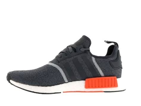 สนีกเกอร์ Adidas Nmd R1 Grey Red ซื้อ ขายของแท้