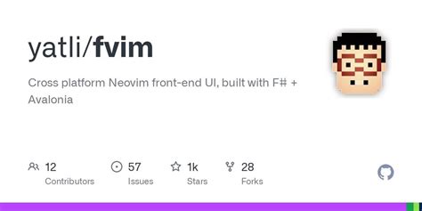 github yatli fvim cross platform neovim front end ui built with f