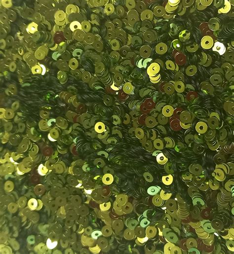 Tiny 3mm Metallic Lime Sequins Shiny Lime Green Sequins Flat Sequins X