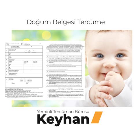 Doğum Belgesi Noter Onaylı Doğum Belgesi Tercümesi