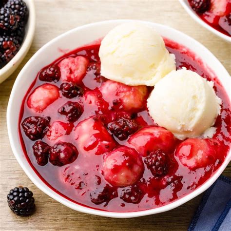Homemade Southern Blackberry Dumplings Recipe Nurtured Homes