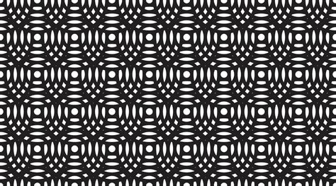 Abstract Lines Geometric Seamless Pattern Rounded Pattern Vector Repeat Endless Fabric