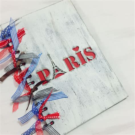 Libreta París Libretas Mdf Forma Francesa Hacemos Diseños