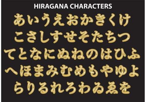 Japanese Letters Vector Art Icons And Graphics For Free Download