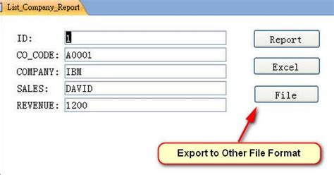 Bugworkshop 甲蟲工作室 Access Vba Export Tables To Other File Format 將