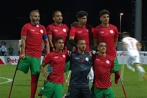 Mondial De Football Pour Amputés Le Maroc éliminé En Quarts De Finale