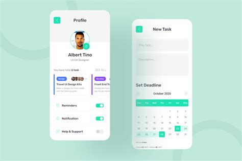 Mytask Task Management App Ui Kit Websites Ux And Ui Kits Ft Ui