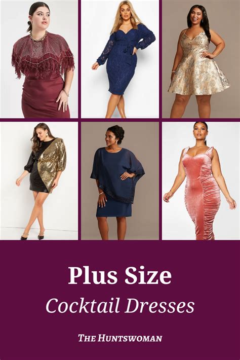 20 Best Plus Size Cocktail Dresses Where To Shop The Huntswoman