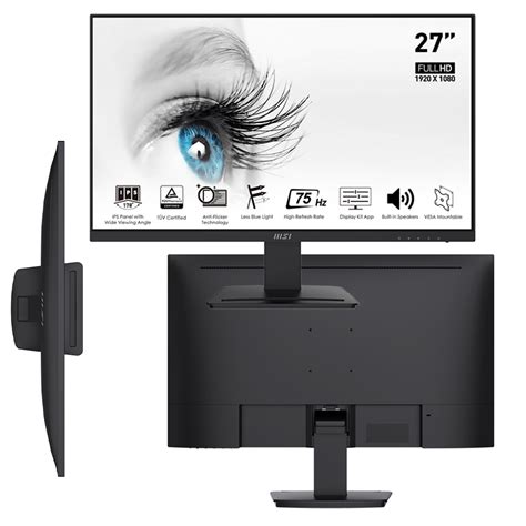 Barclays Computers PVT LTD - PRO MP273A - Monitor Msi 27" Pro Mp273a ...
