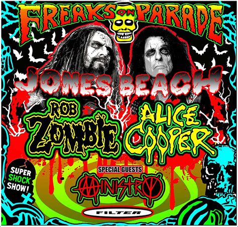 Rob Zombie And Alice Cooper Sept 9 2023