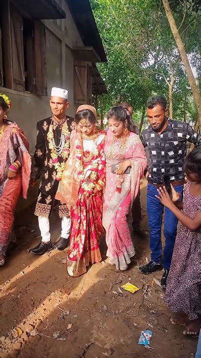 নতুন বউ নিয়ে আসলো জামাই 😍😍highlights Foryou Wedding Love Youtube