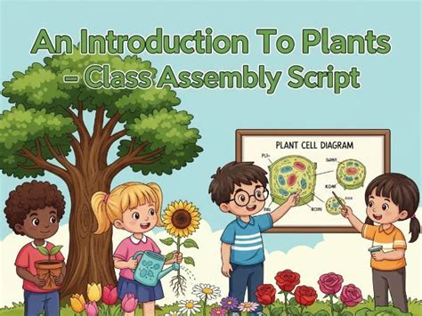 An Introduction To Plants Class Assembly Script Teaching Resources
