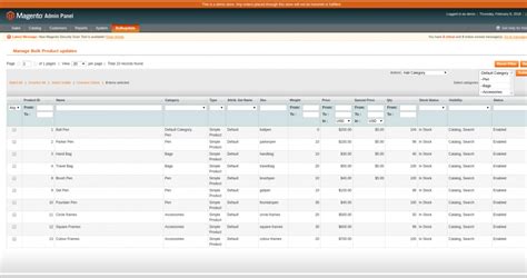 Magento 1 Bulk Product Update Quick Magic Extension
