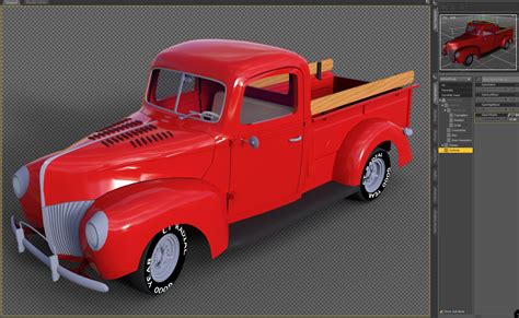 40 Ford Pickup 2025 Free Daz 3d Models