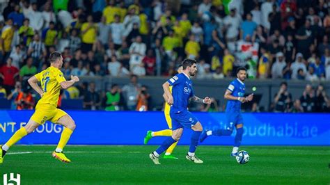 طرد رونالدو الهلال يعبر النصر ويتأهل لنهائي كأس السوبر السعودي مصراوى