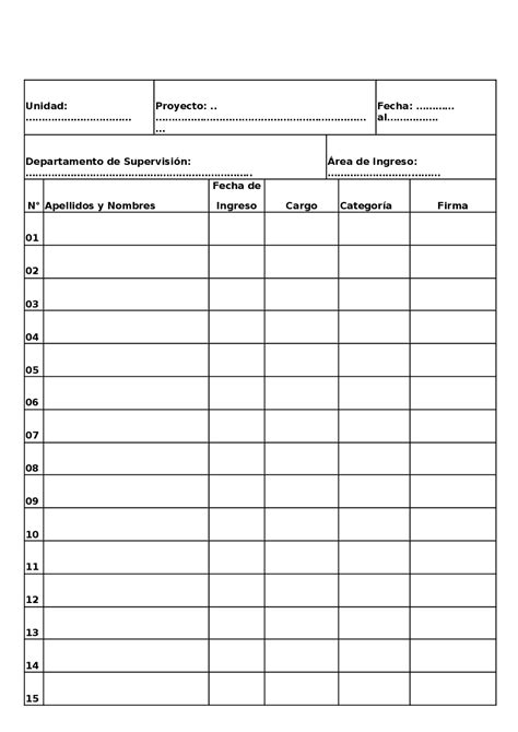Formato De Permiso De Trabajo Guías Proyectos Investigaciones De