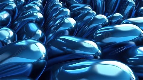 추상 파란색 벨벳 패브릭 3d 그림 아래 캡슐의 무작위 이동 파란색 천 부드러운 벨벳 배경 일러스트 및 사진 무료 다운로드