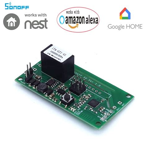 Sonoff Sv Safe Voltage Wifi Wireless On Off Switch Smart Home Module