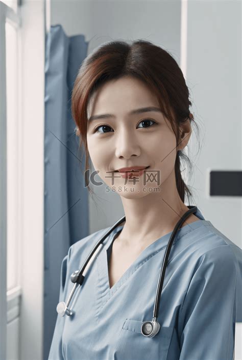 女医生面带微笑工作图片4高清摄影大图 千库网