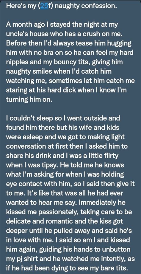PervConfession On Twitter She Lost Her Virginity To Her Uncle Https