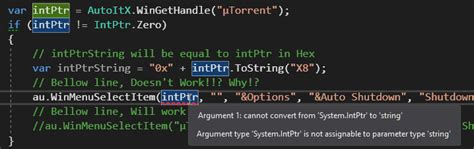 Solved Winmenuselectitem Method Cannot Find In C Autoitx Help And